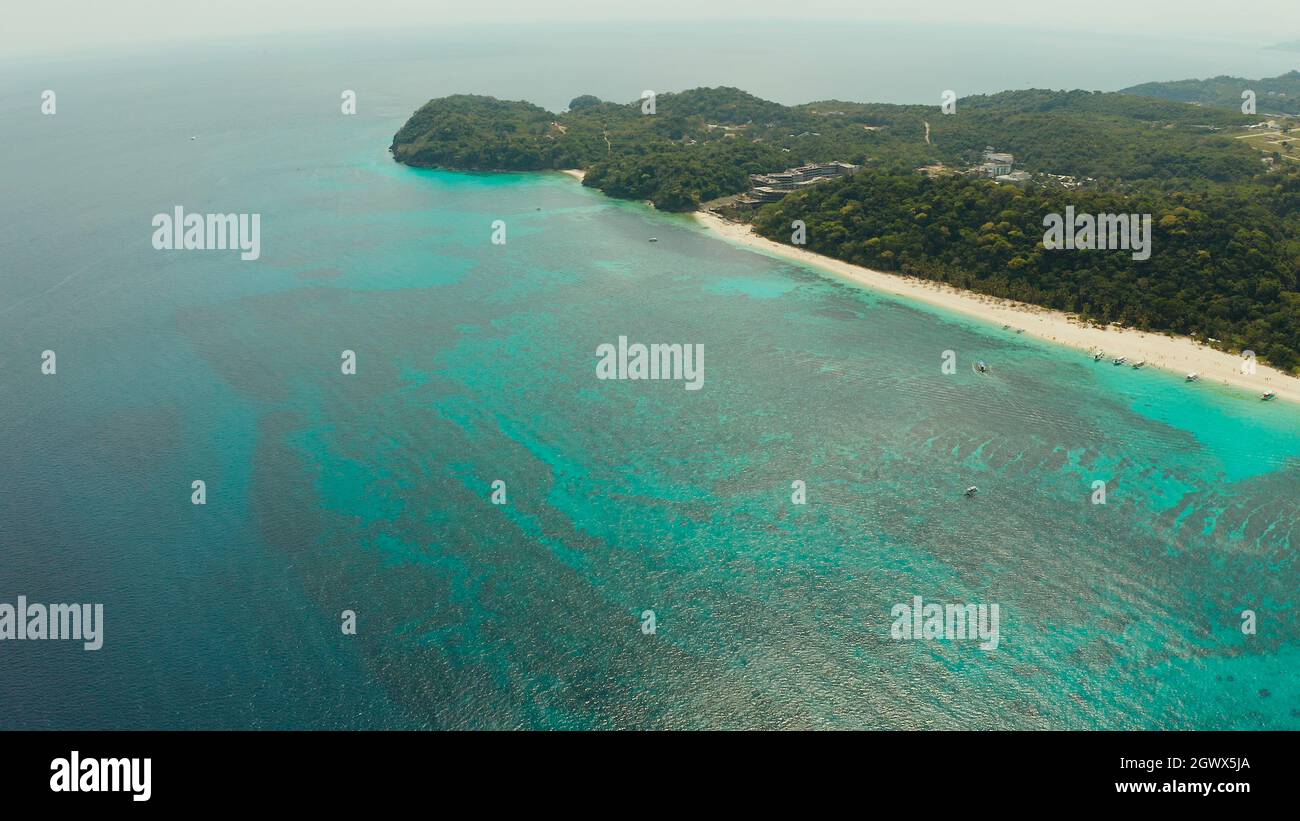Aerial view boracay island philippines hi-res stock photography and ...