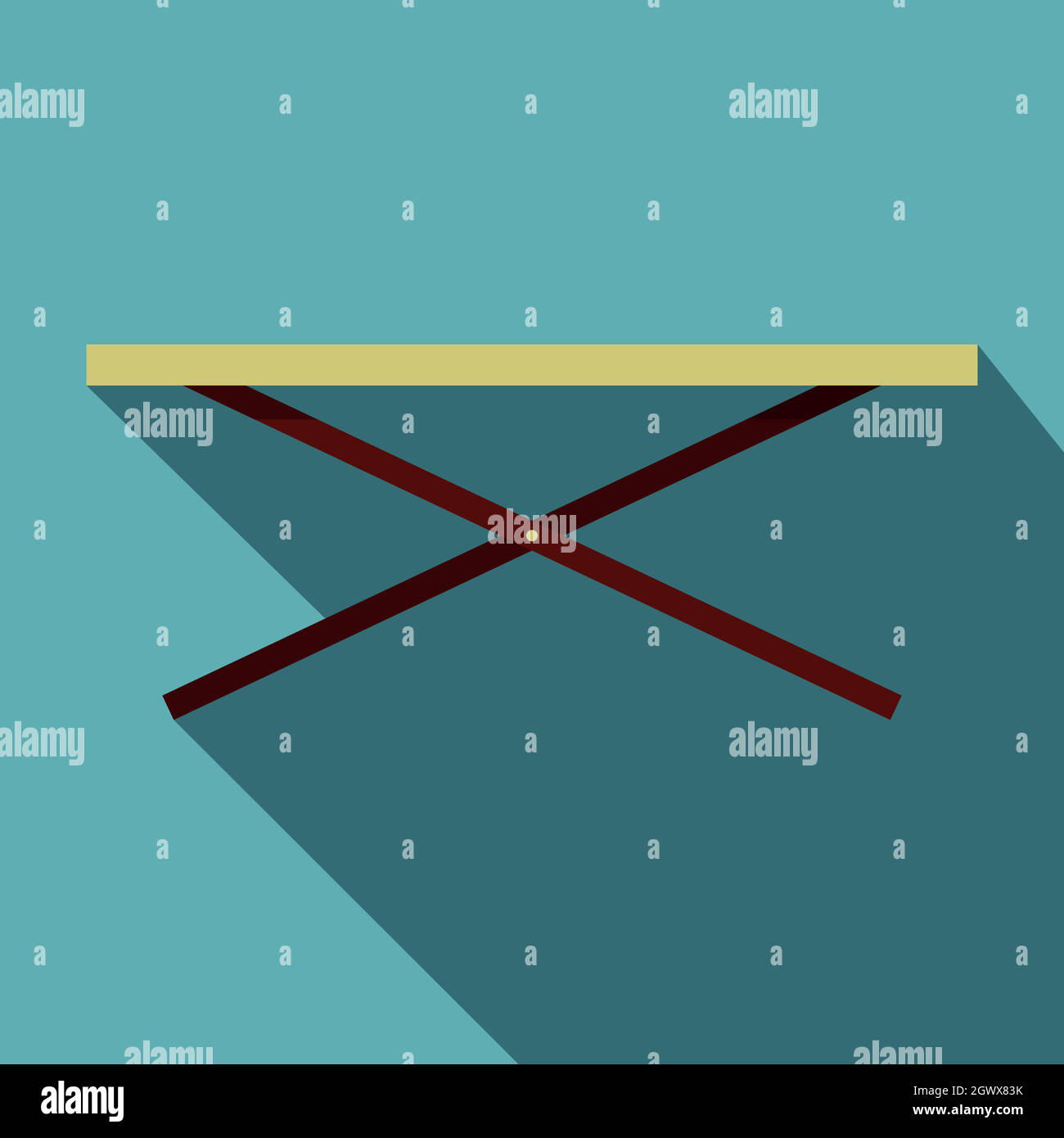 Blank white promo counter Stock Vector Images - Alamy