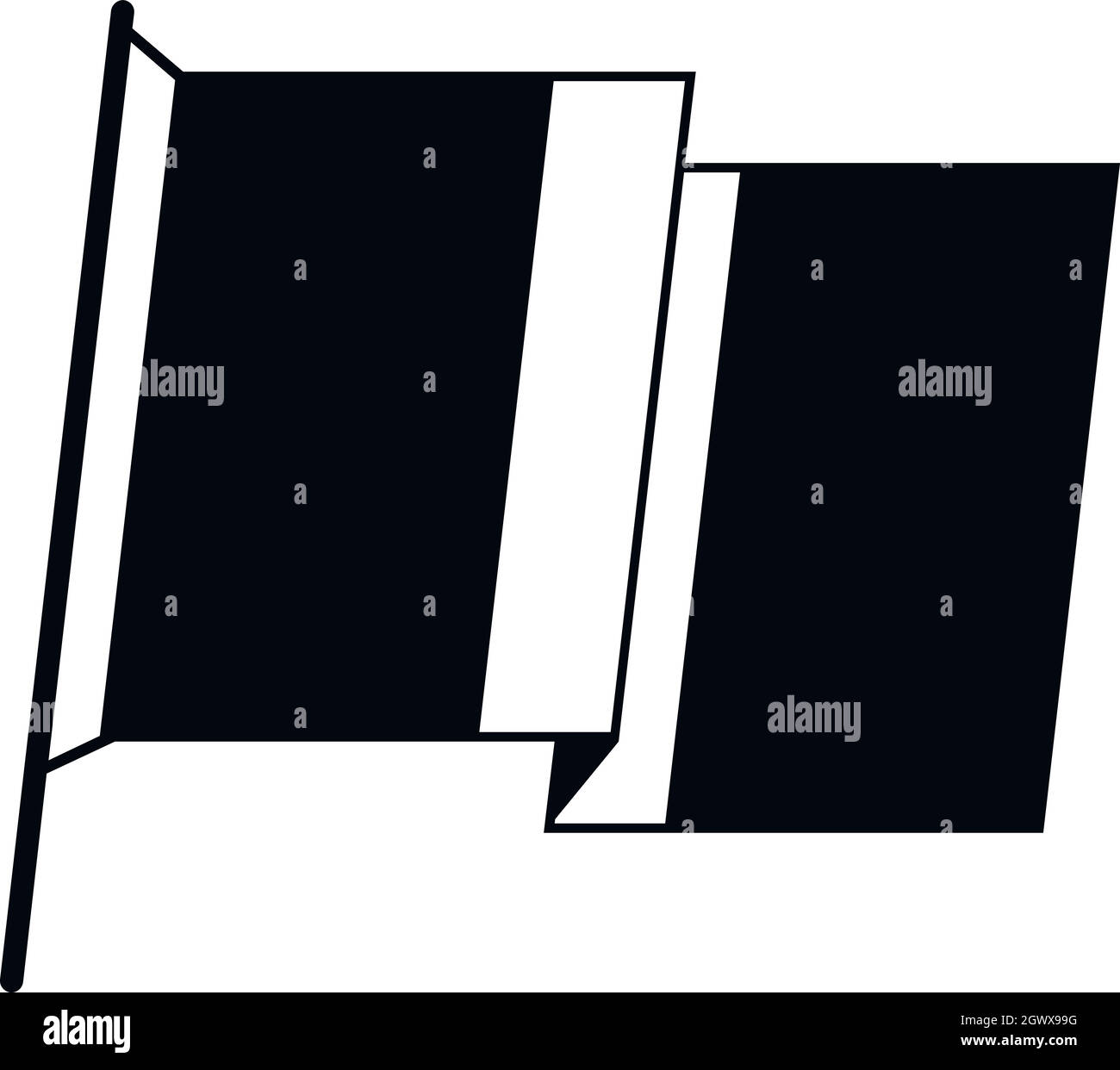 Ireland saint patrick day flag Stock Vector Images - Alamy