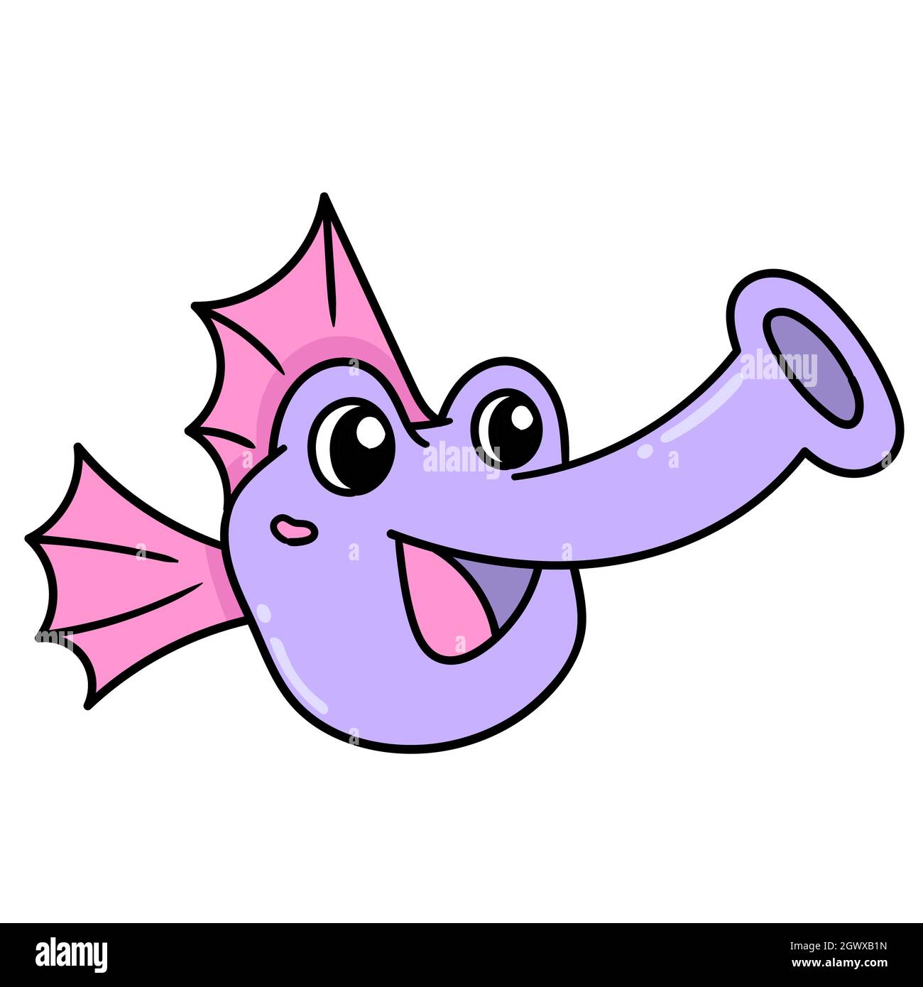 Seahorse face Cut Out Stock Images & Pictures - Alamy
