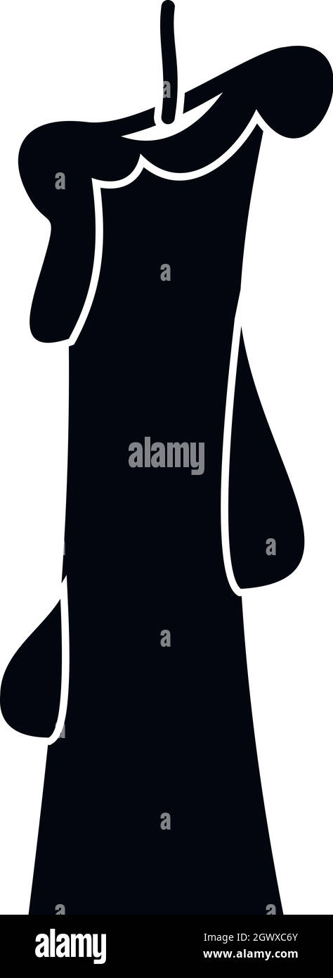 Church candle icon, simple style Stock Vector Image & Art - Alamy