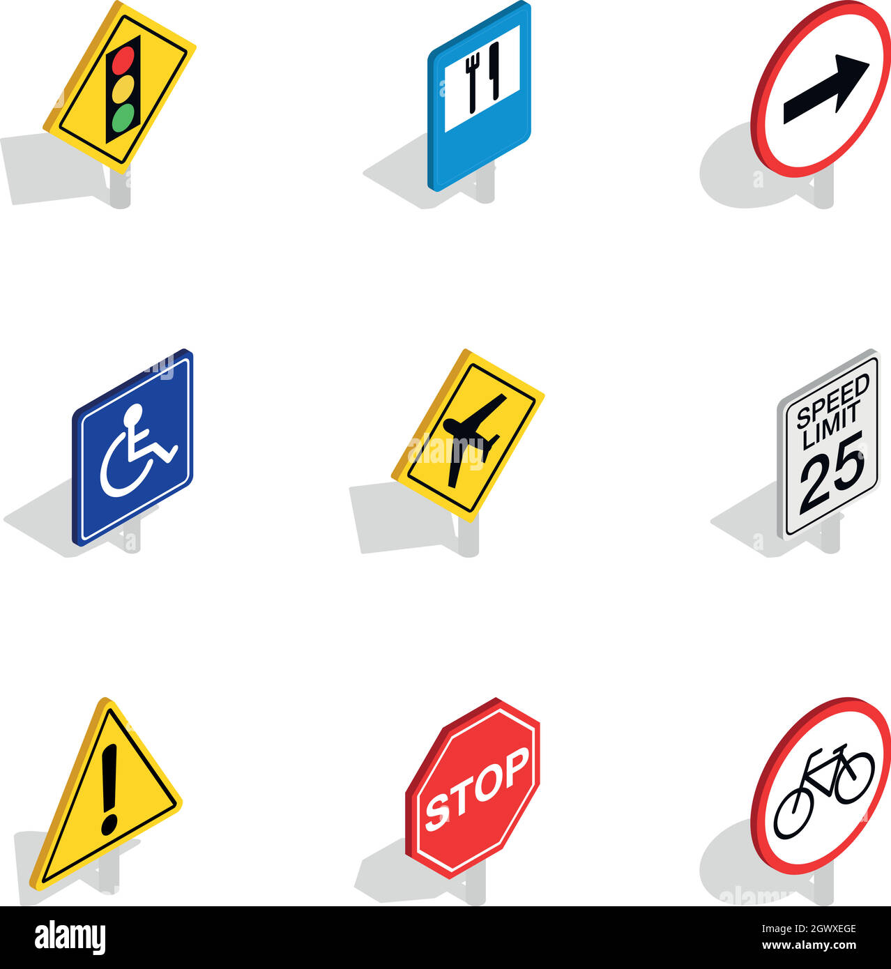 Motorcycle prohibition sign Cut Out Stock Images & Pictures - Alamy