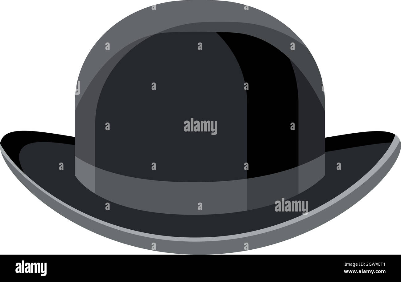 Black hat icon, cartoon style Stock Vector Image & Art - Alamy