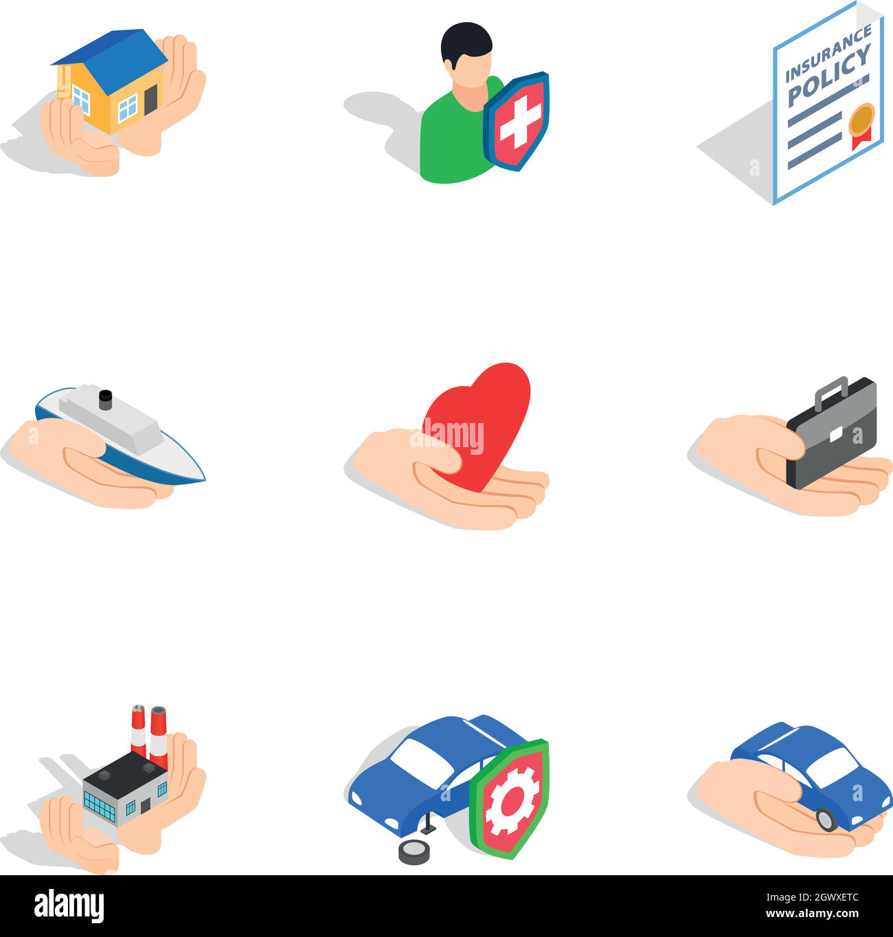 Insurance repair Cut Out Stock Images & Pictures - Alamy