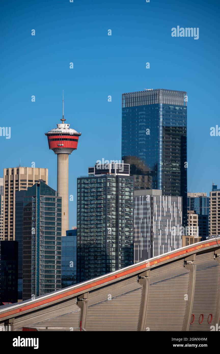 Scotiabank saddledome hi-res stock photography and images - Alamy