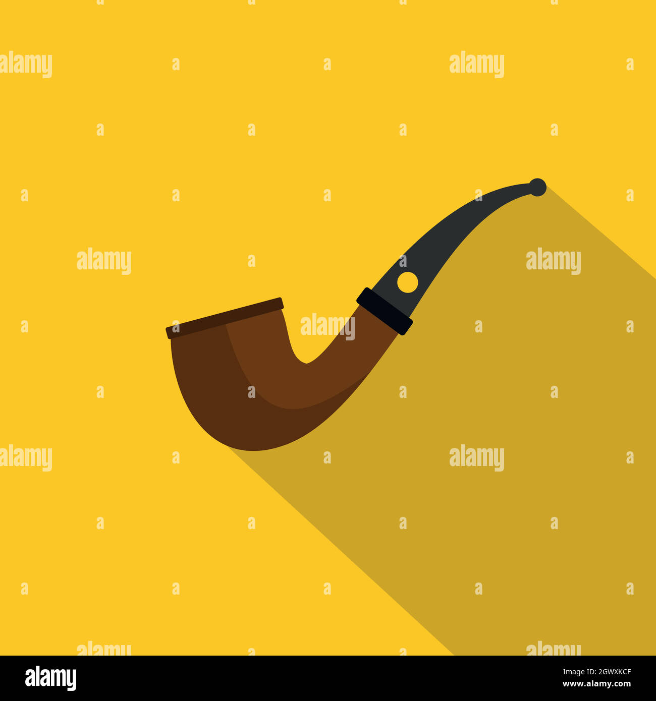 Pipe smoking character hi-res stock photography and images - Alamy