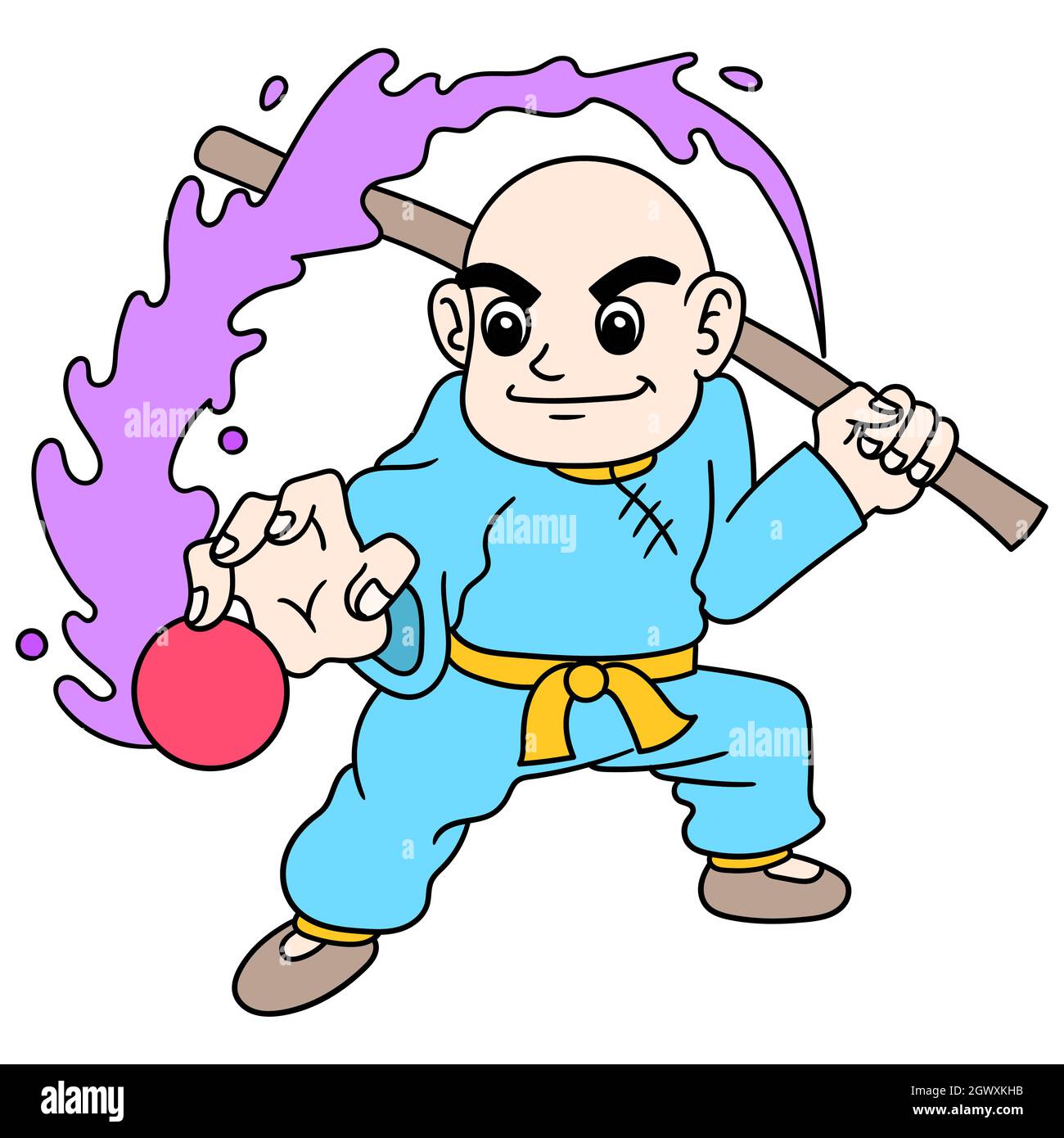 Shaolin Stock Vector Images - Alamy