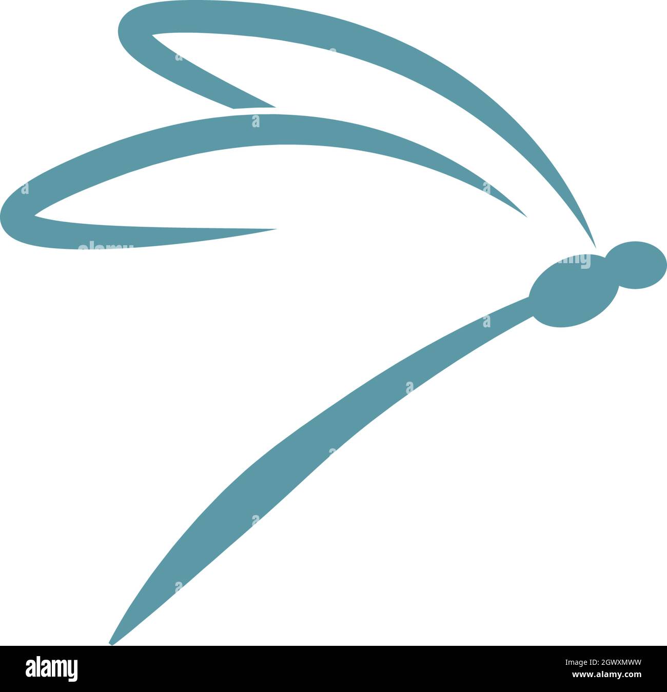 Dragonfly logo vector template Stock Vector Image & Art - Alamy