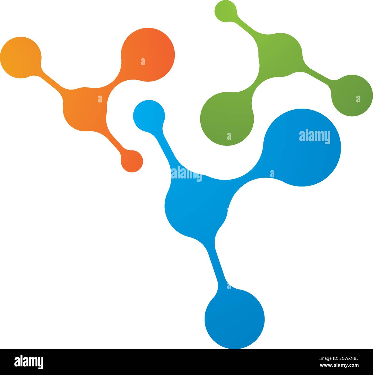 molecule logo vector icon template Stock Vector Image & Art - Alamy