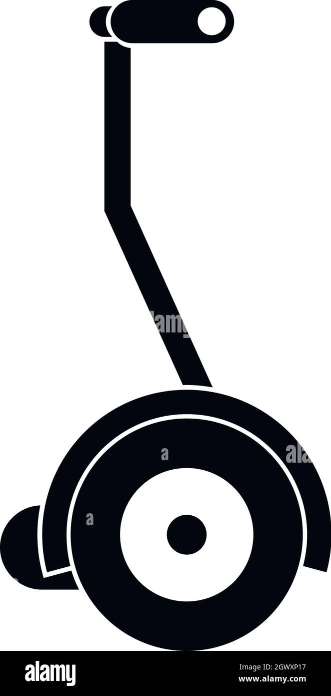 Electrical self balancing scooter icon Stock Vector Image & Art - Alamy