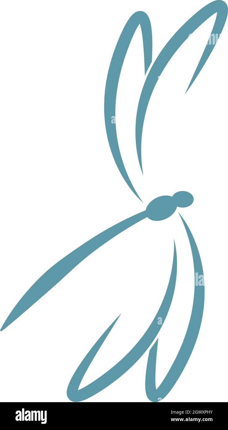 Dragonfly logo vector template Stock Vector Image & Art - Alamy