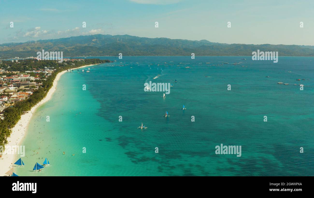 Boracay island aerial hi-res stock photography and images - Alamy