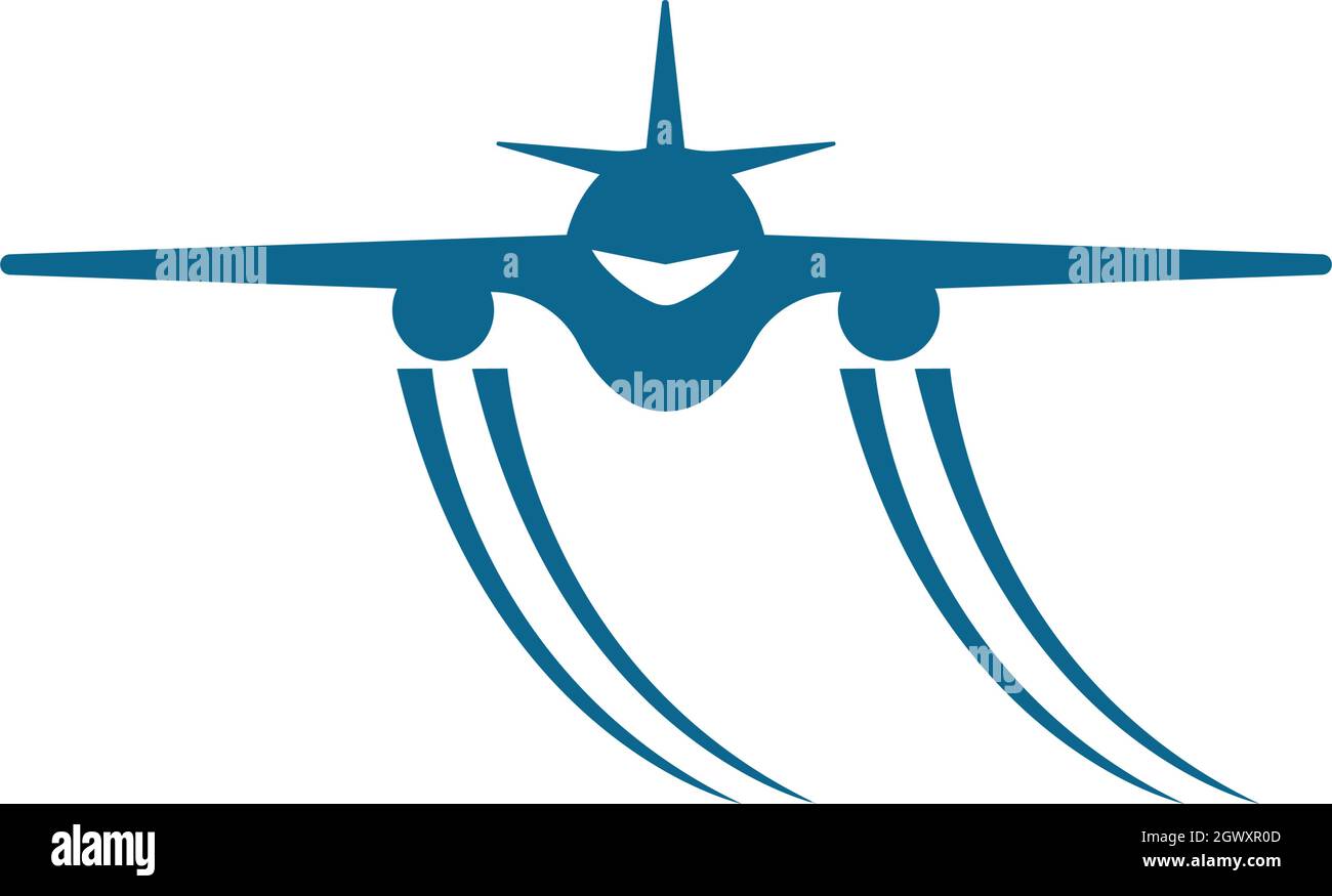 Plane logo vector template Stock Vector Image & Art - Alamy