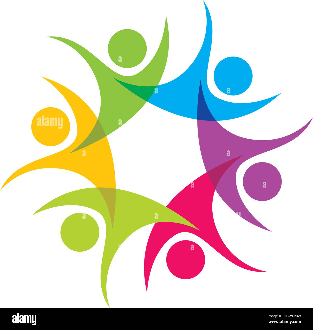 Leadership, success, and teamwork concept Stock Vector Image & Art - Alamy