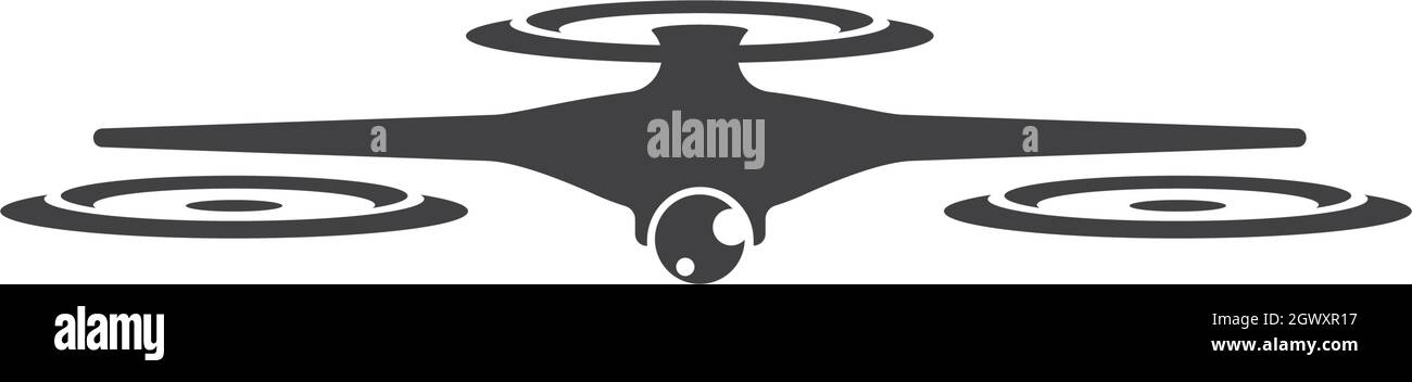 Drone logo vector template Stock Vector Image & Art - Alamy