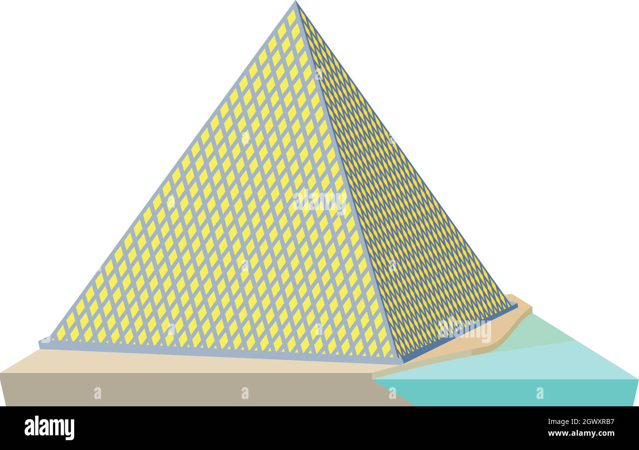 Landmark louvre icon Stock Vector Images - Alamy