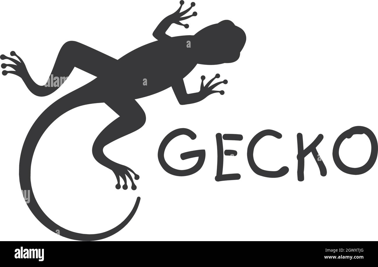Gecko logo vector icon template Stock Vector Image & Art - Alamy