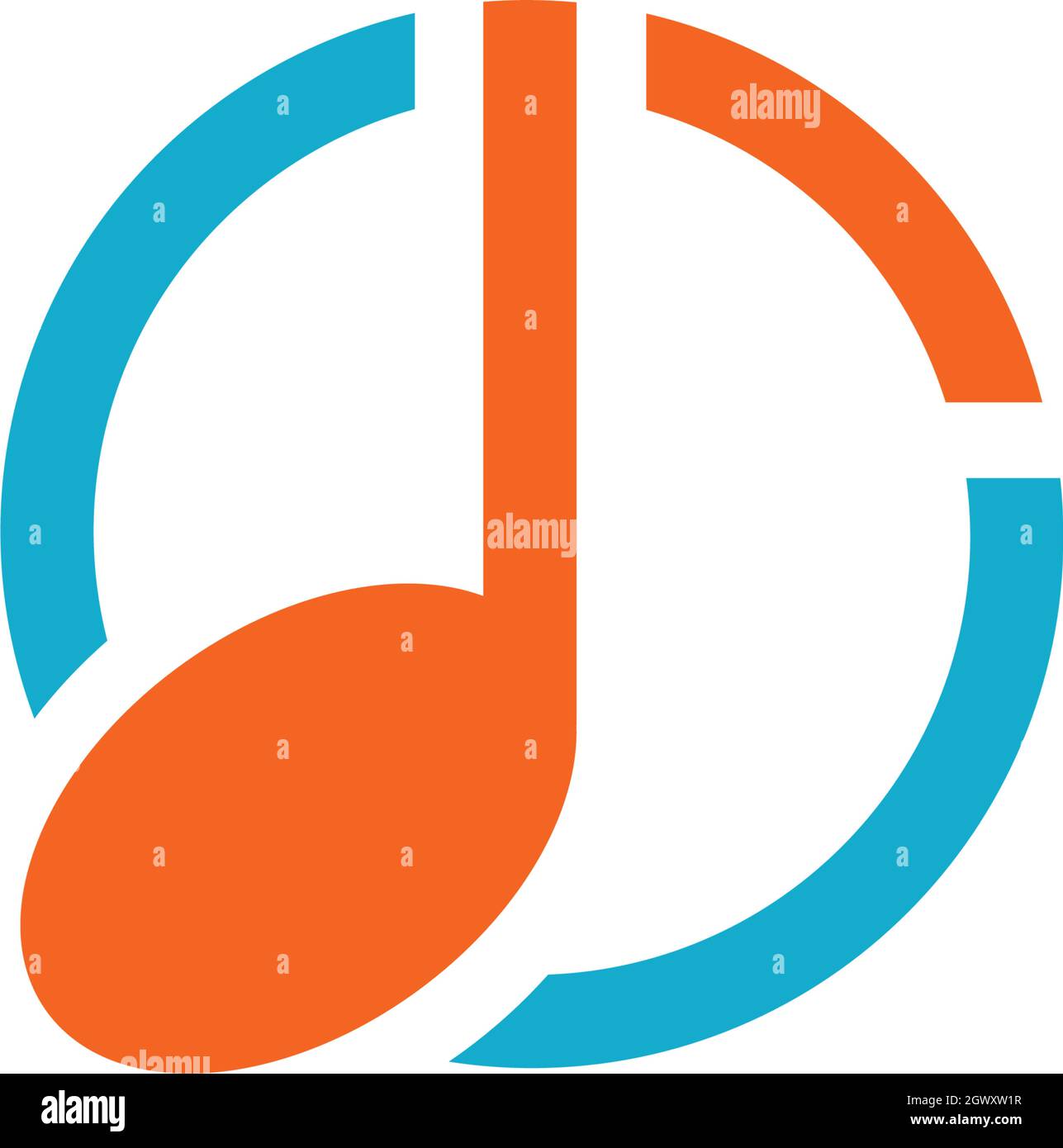 Music note Icon Vector Stock Vector Image & Art - Alamy