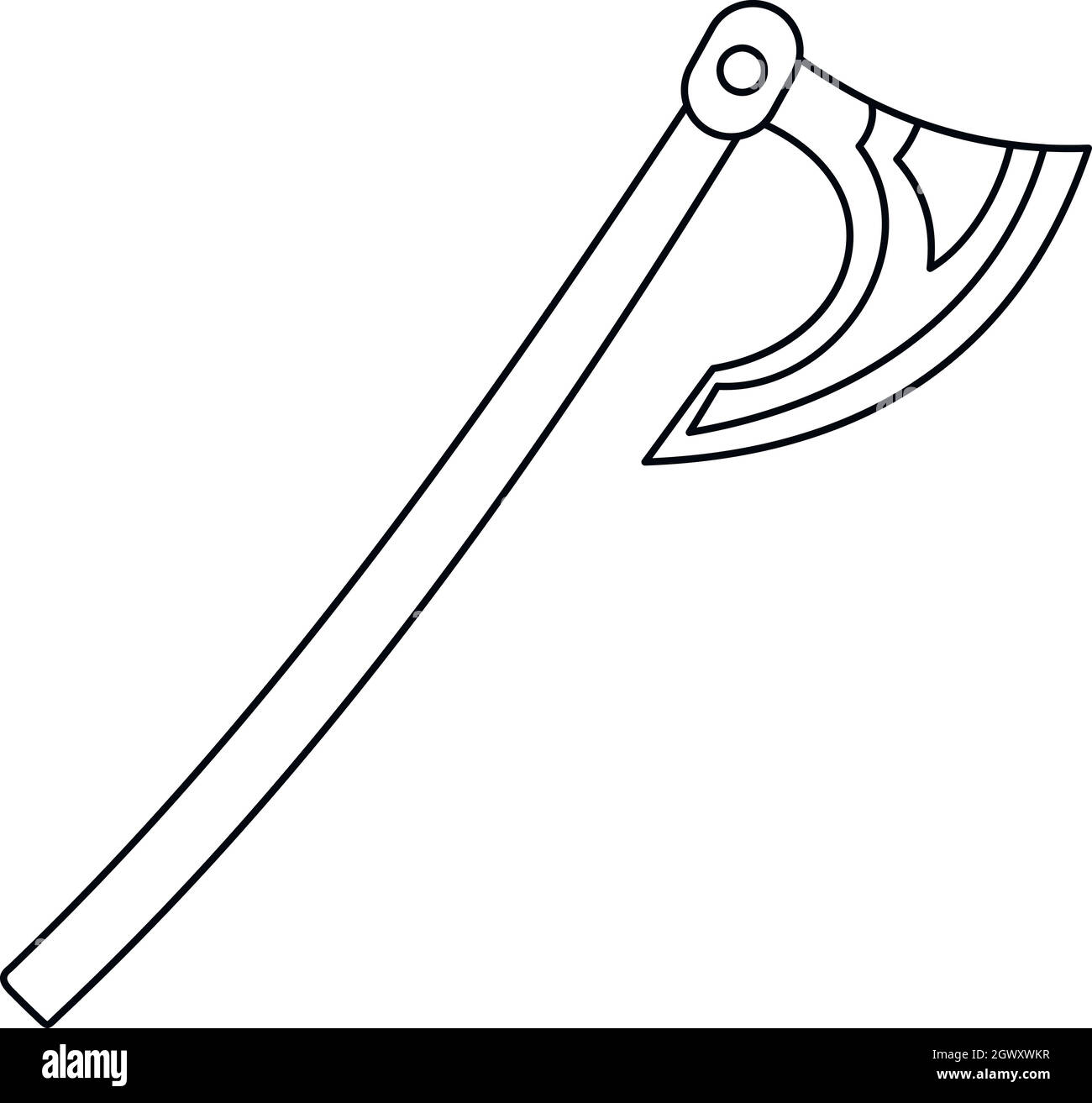 Military axe Cut Out Stock Images & Pictures - Alamy