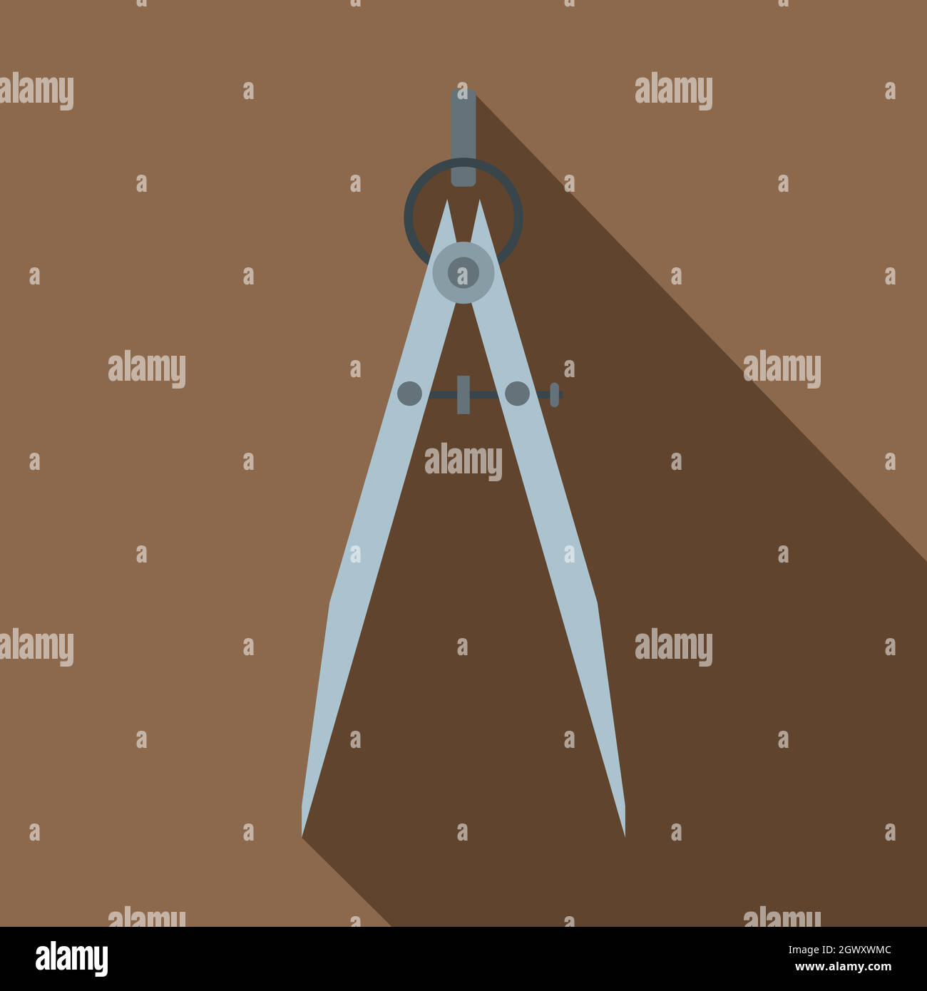 Compass math tool hi-res stock photography and images - Alamy