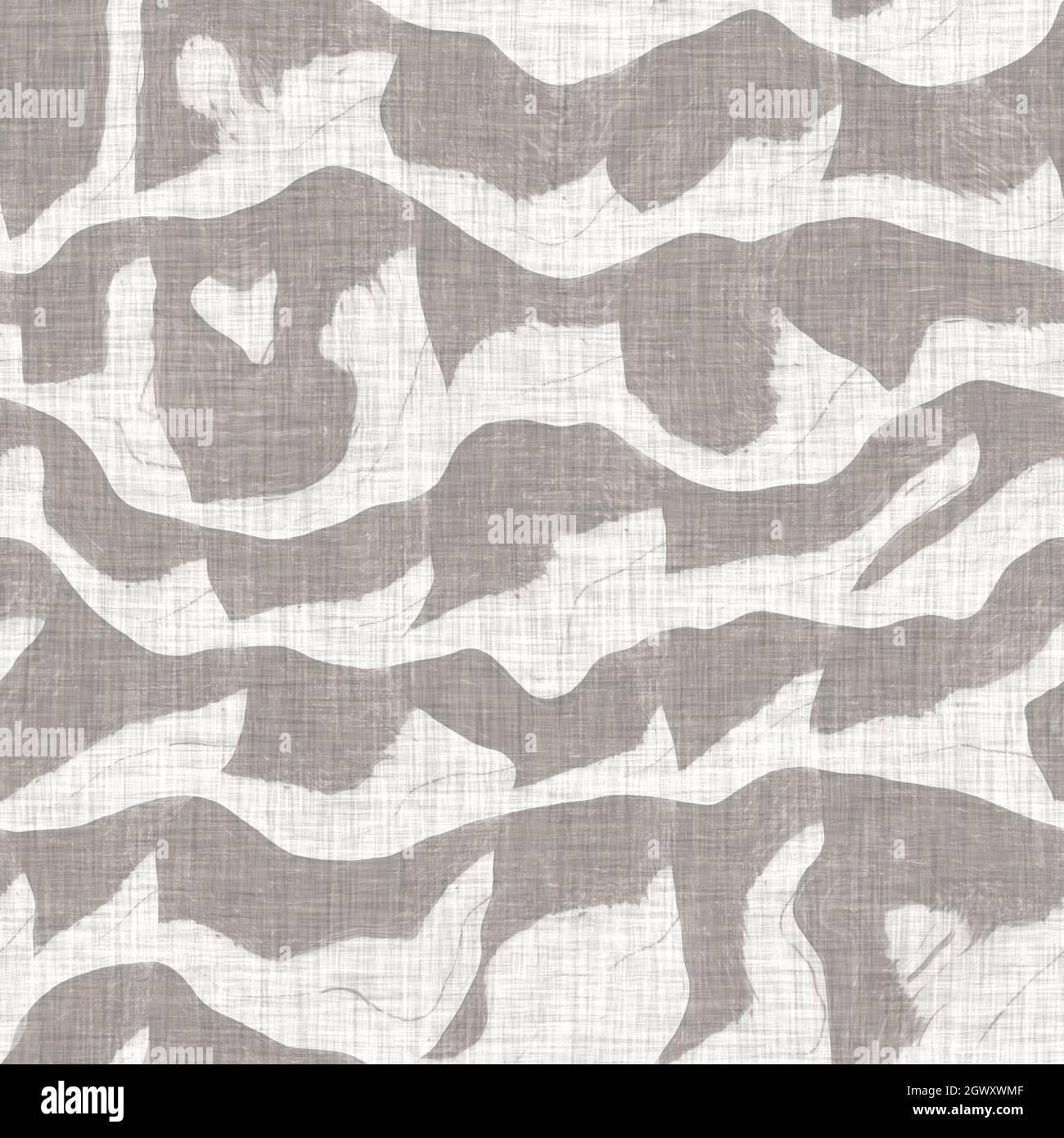 Seamless french neutral greige mottled farmhouse linen effect ...