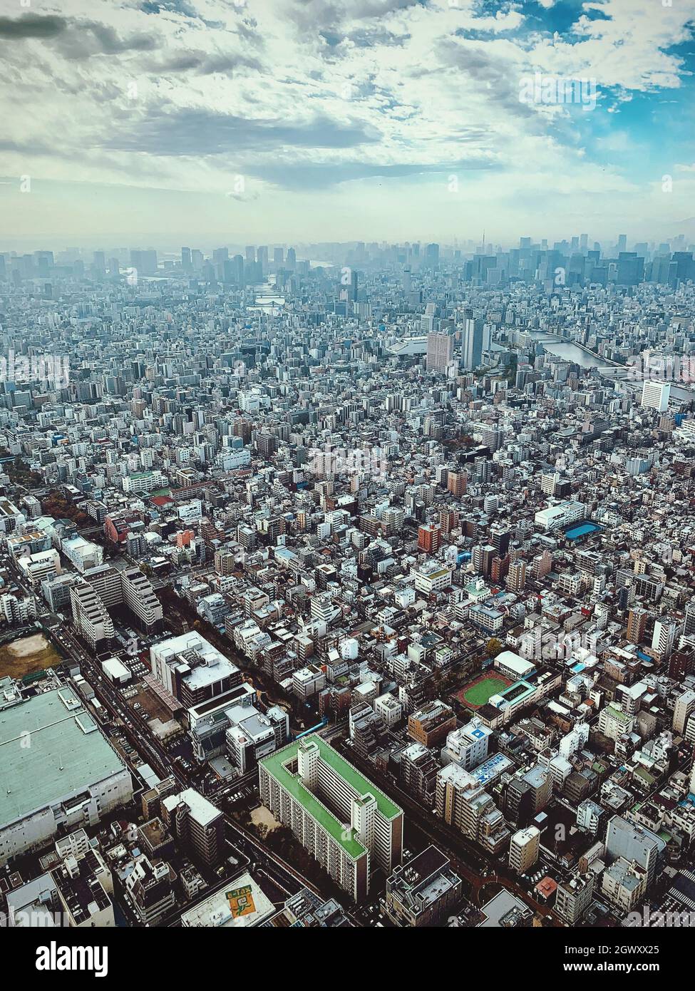 Birds eye view tokyo city hi-res stock photography and images - Alamy