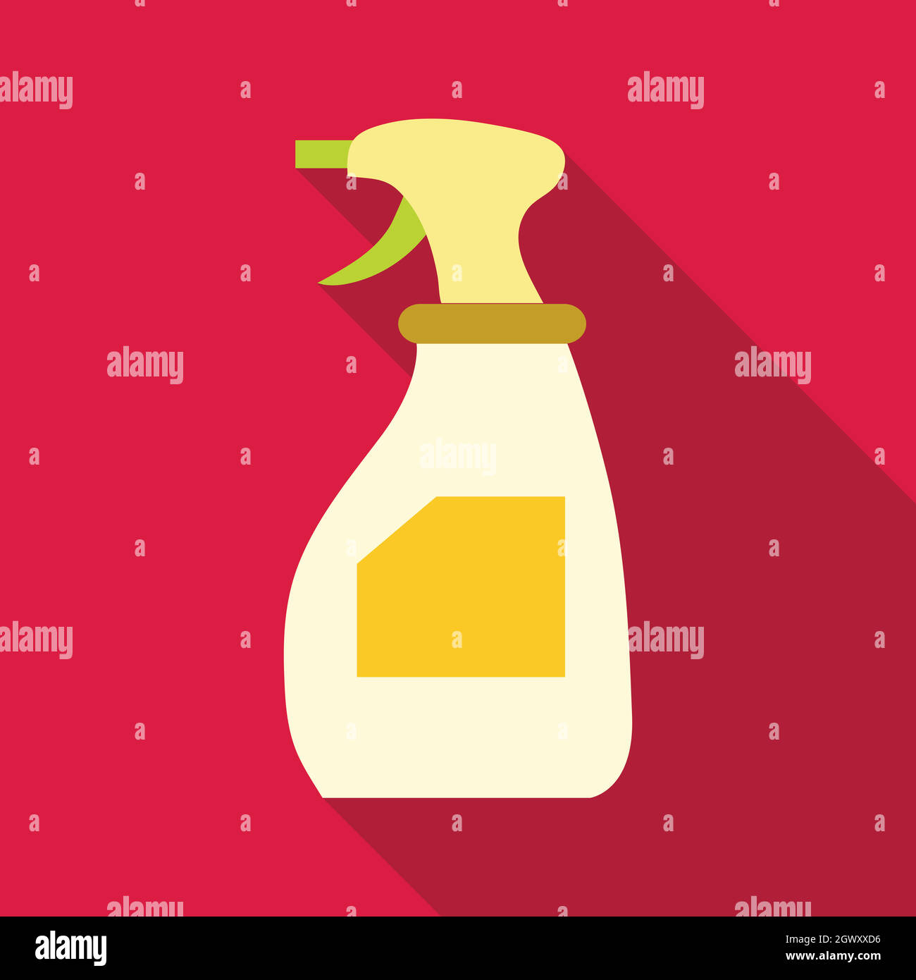 Cleaning spray icon, flat style Stock Vector Image & Art - Alamy