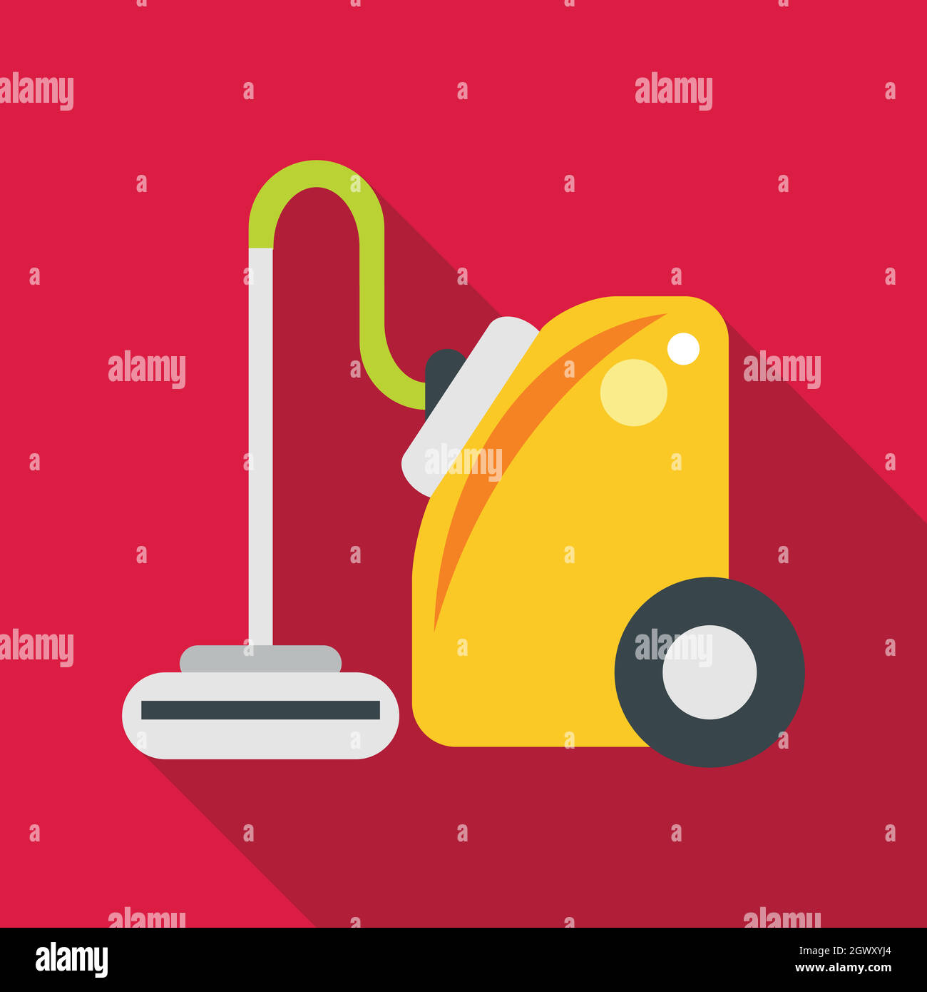 Vector illustration modern vacuum Stock Vector Images - Alamy