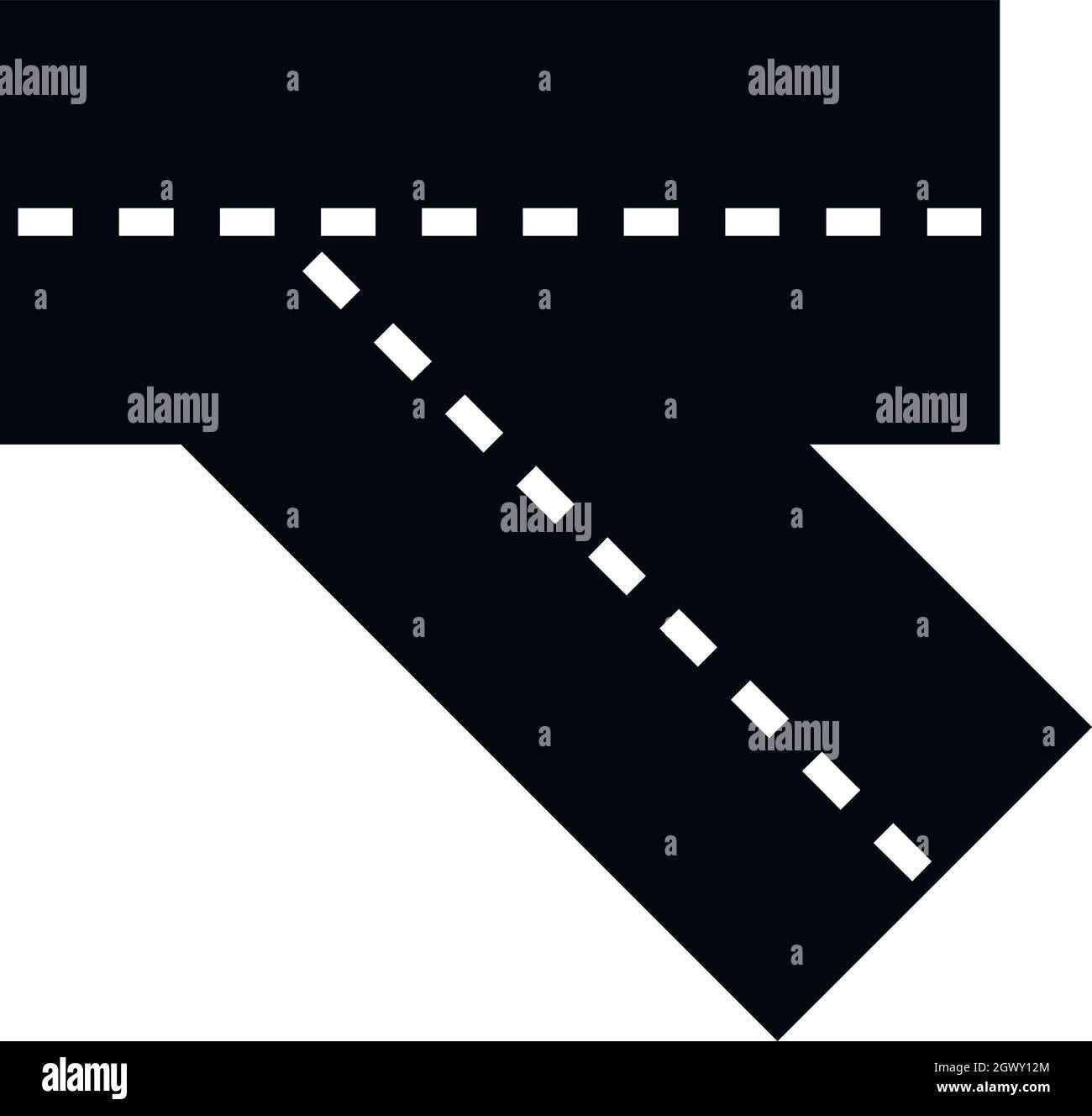 Turn logo Stock Vector Images - Alamy