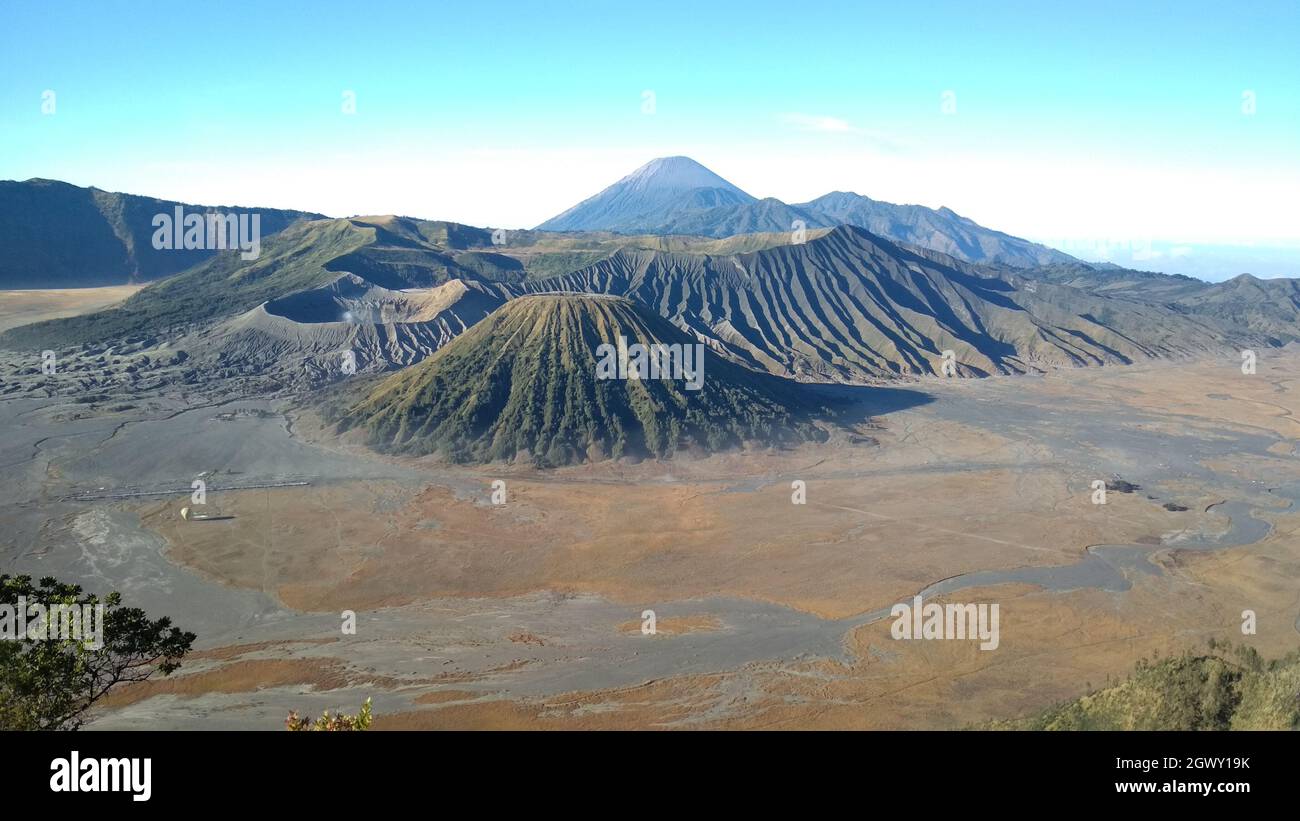 Volcanic Mountain Chain