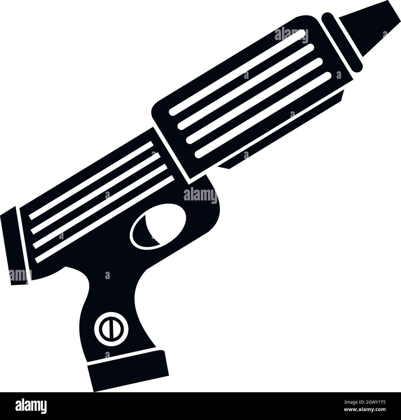 Black simple icon plastic Cut Out Stock Images & Pictures - Alamy
