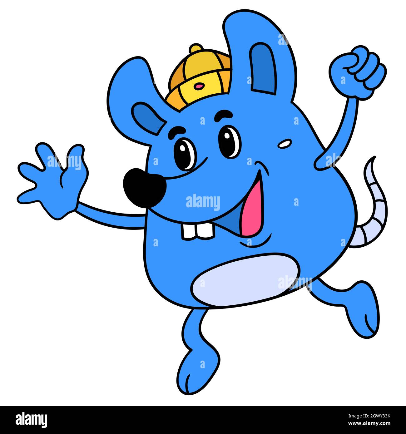 Mouse jumping cute hi-res stock photography and images - Alamy