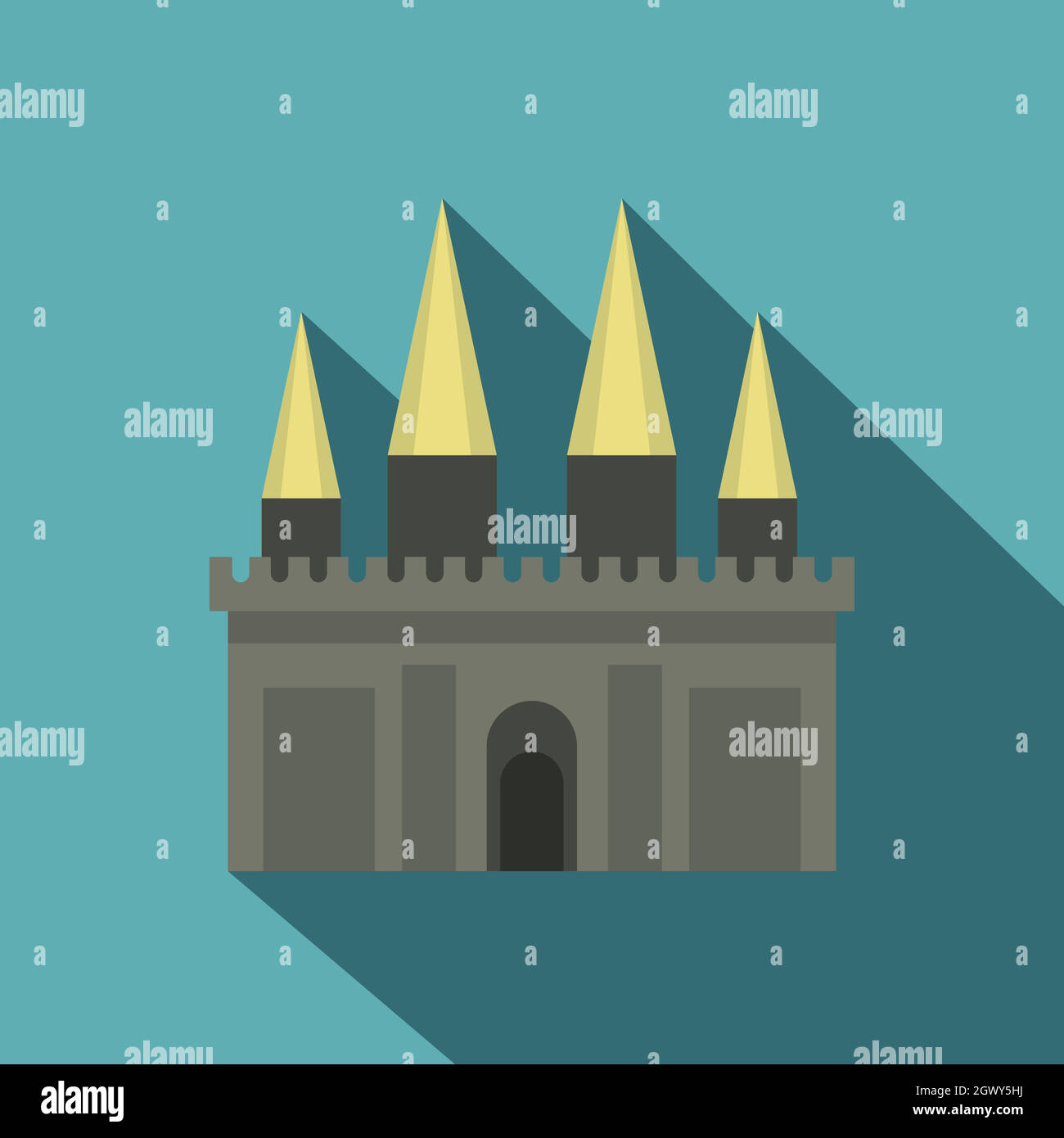 Ancient architecture royal palace Stock Vector Images - Alamy