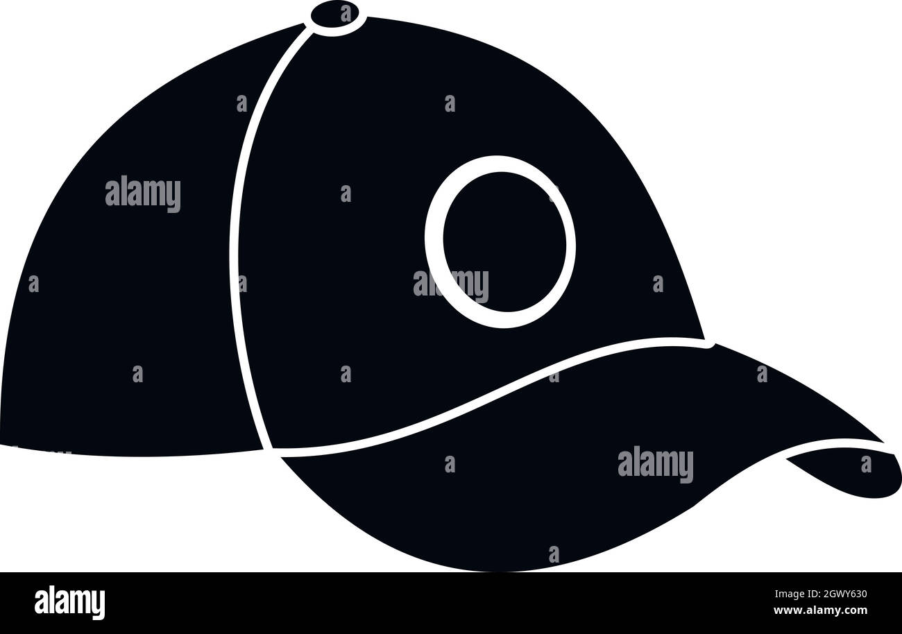 Cap icon, simple style Stock Vector Image & Art - Alamy