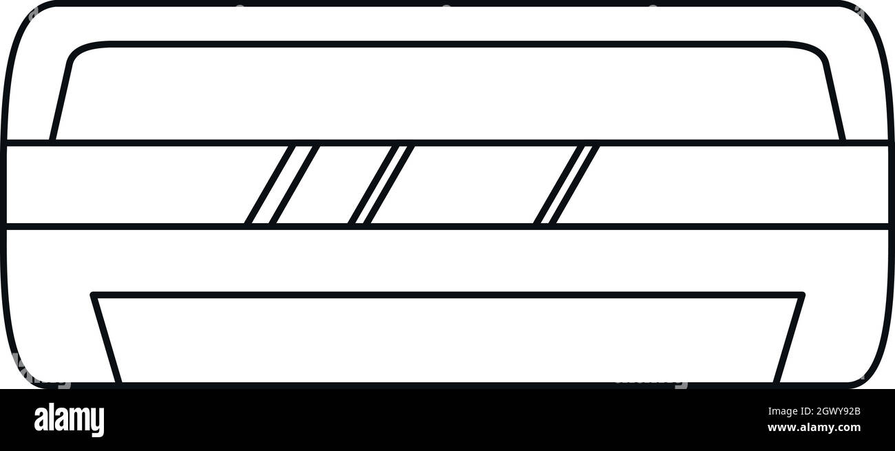 Air conditioner cooling room Stock Vector Images - Alamy