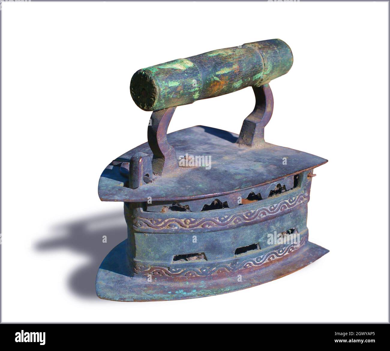 Antique brass iron hi-res stock photography and images - Alamy