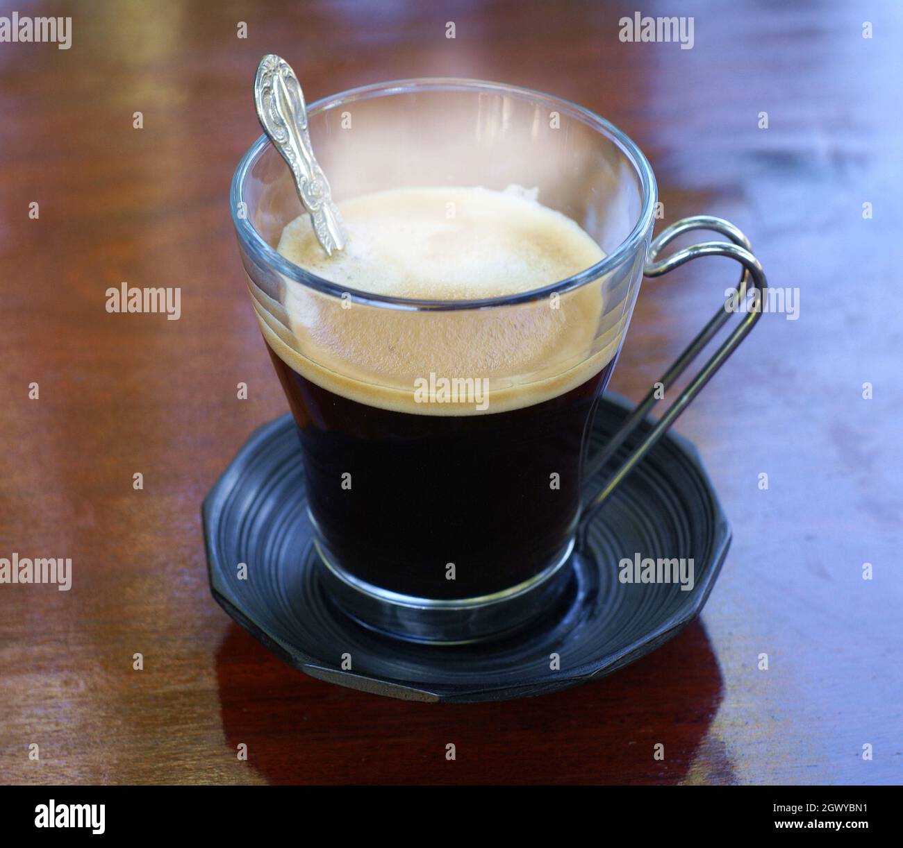 espresso shot coffee Stock Photo - Alamy