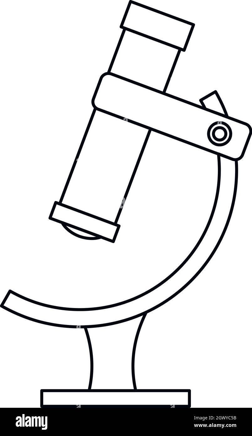 Biochemistry microscope Stock Vector Images - Alamy