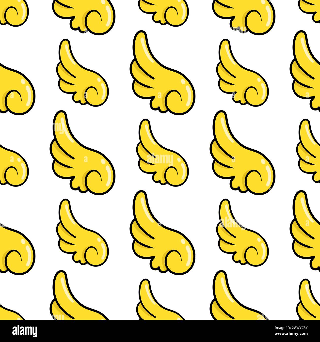 Wing and feather display Stock Vector Images - Alamy