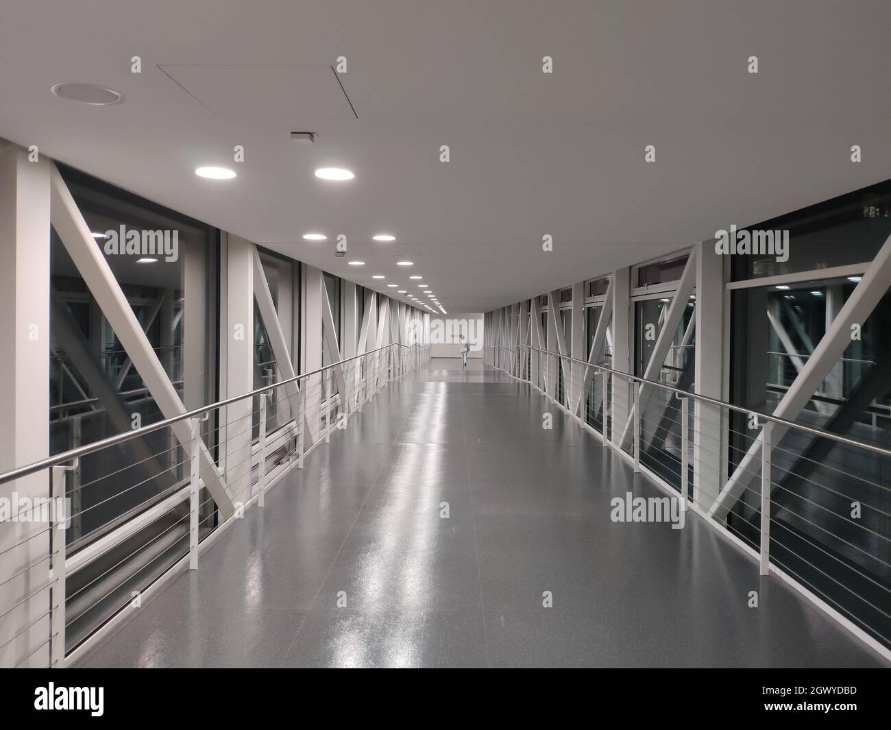 Hospital night corridor hi-res stock photography and images - Alamy