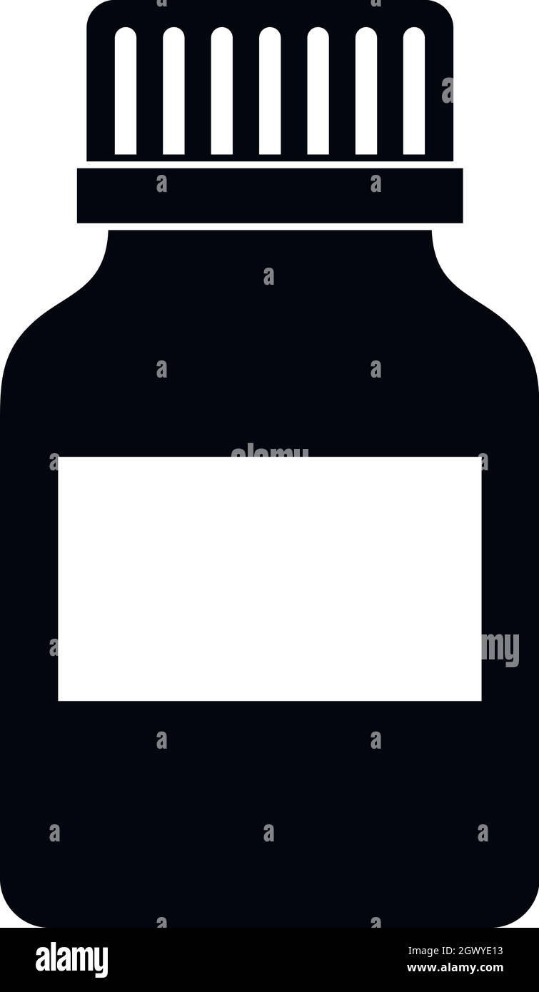 Icon medicine bottle Stock Vector Images - Alamy