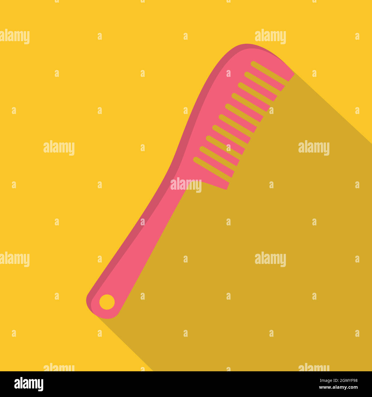 Pink comb Stock Vector Images - Alamy