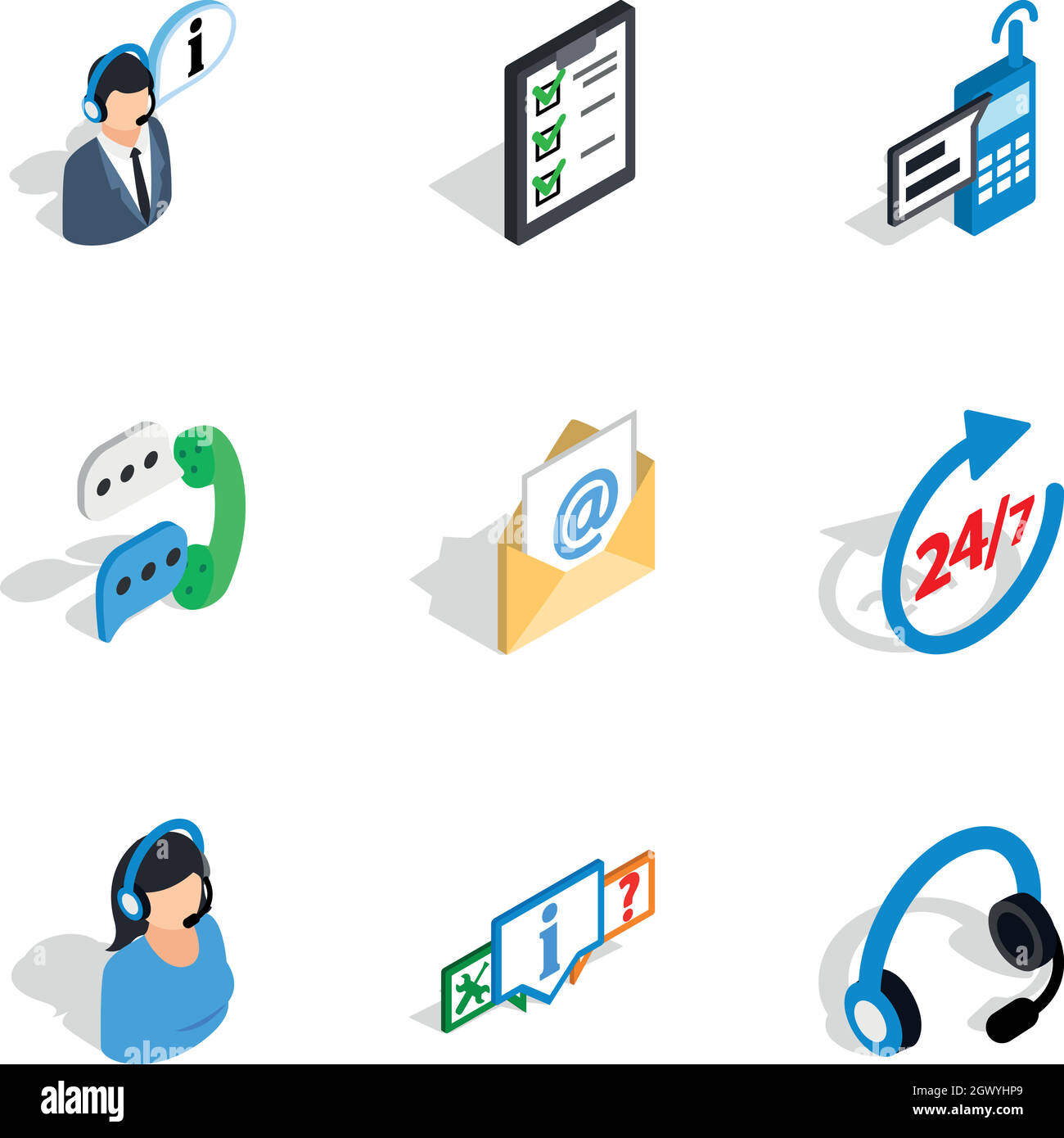 Customer 3d Stock Vector Images - Alamy