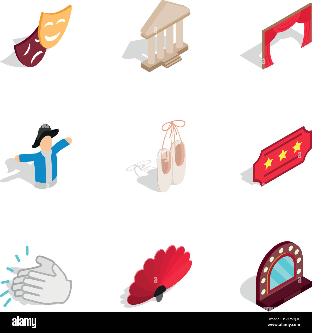 Show stage ballet Cut Out Stock Images & Pictures - Alamy