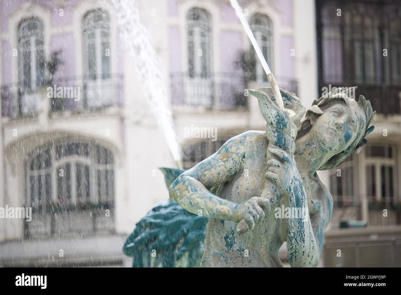 Mermaid water feature hi-res stock photography and images - Alamy