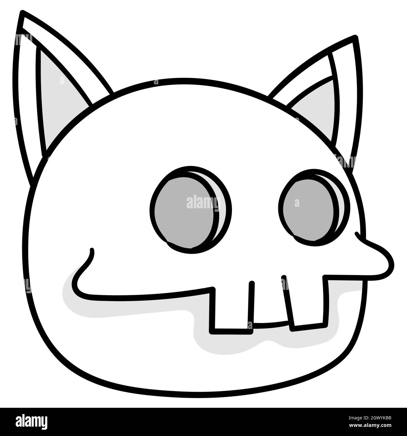 Facial skull Black and White Stock Photos & Images - Alamy