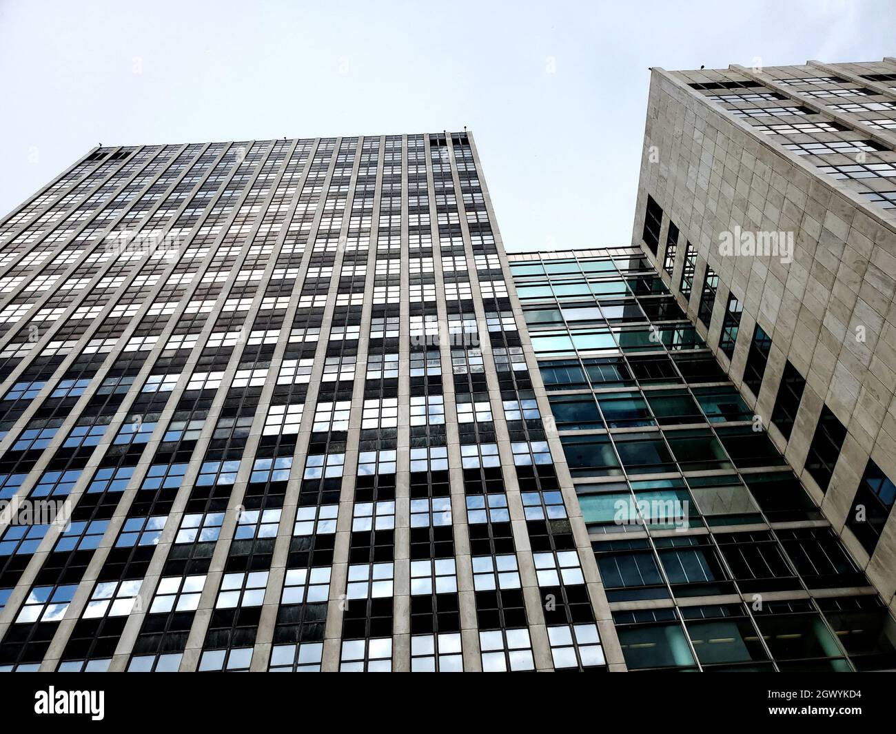 Detroit building angle hi-res stock photography and images - Alamy