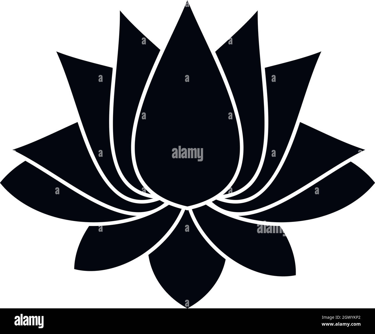 Lotus Stock Vector Images - Alamy