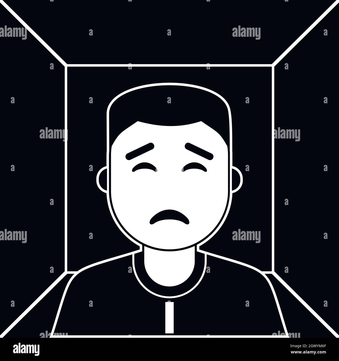 Man Icon Simple Style Stock Vector Image And Art Alamy