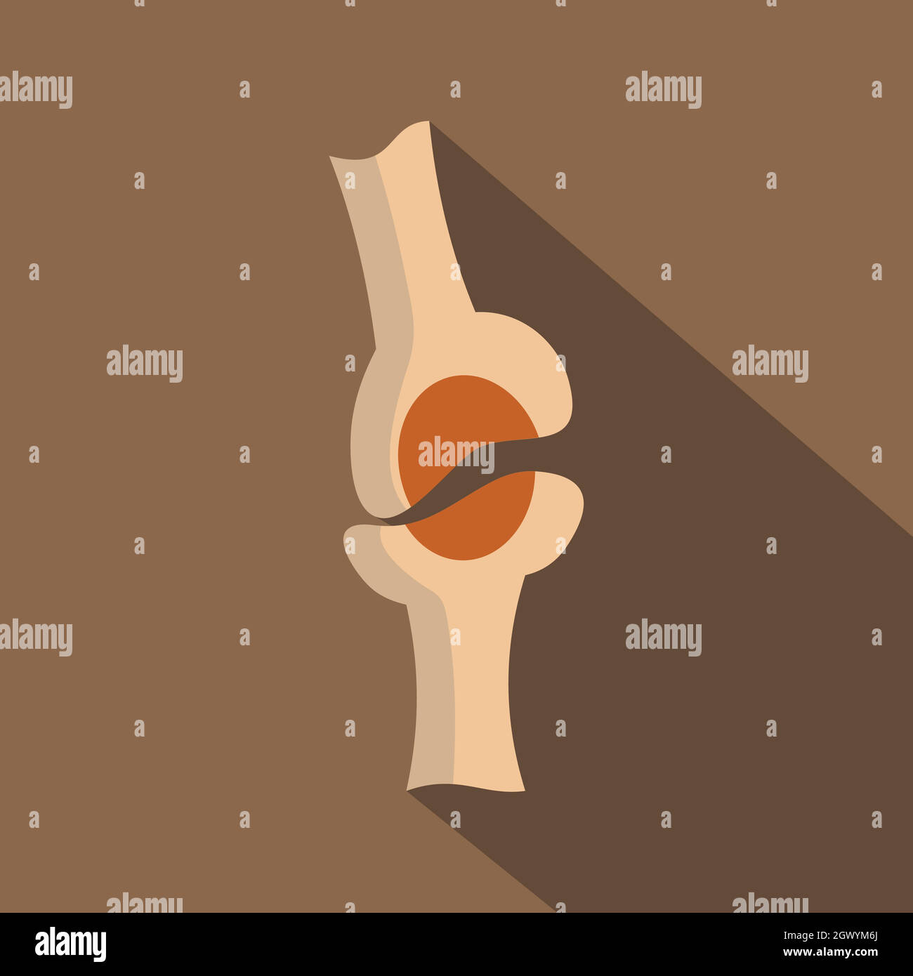 Knee injury person joint Stock Vector Images - Alamy